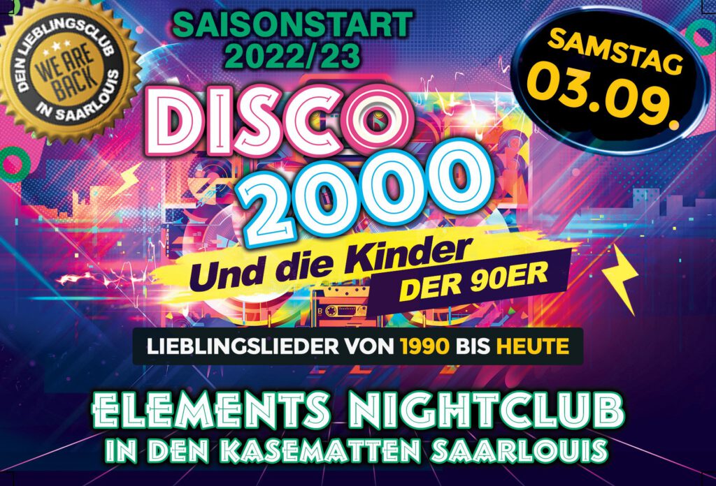 Elements Nightclub | Dein Lieblingsclub in Saarlouis